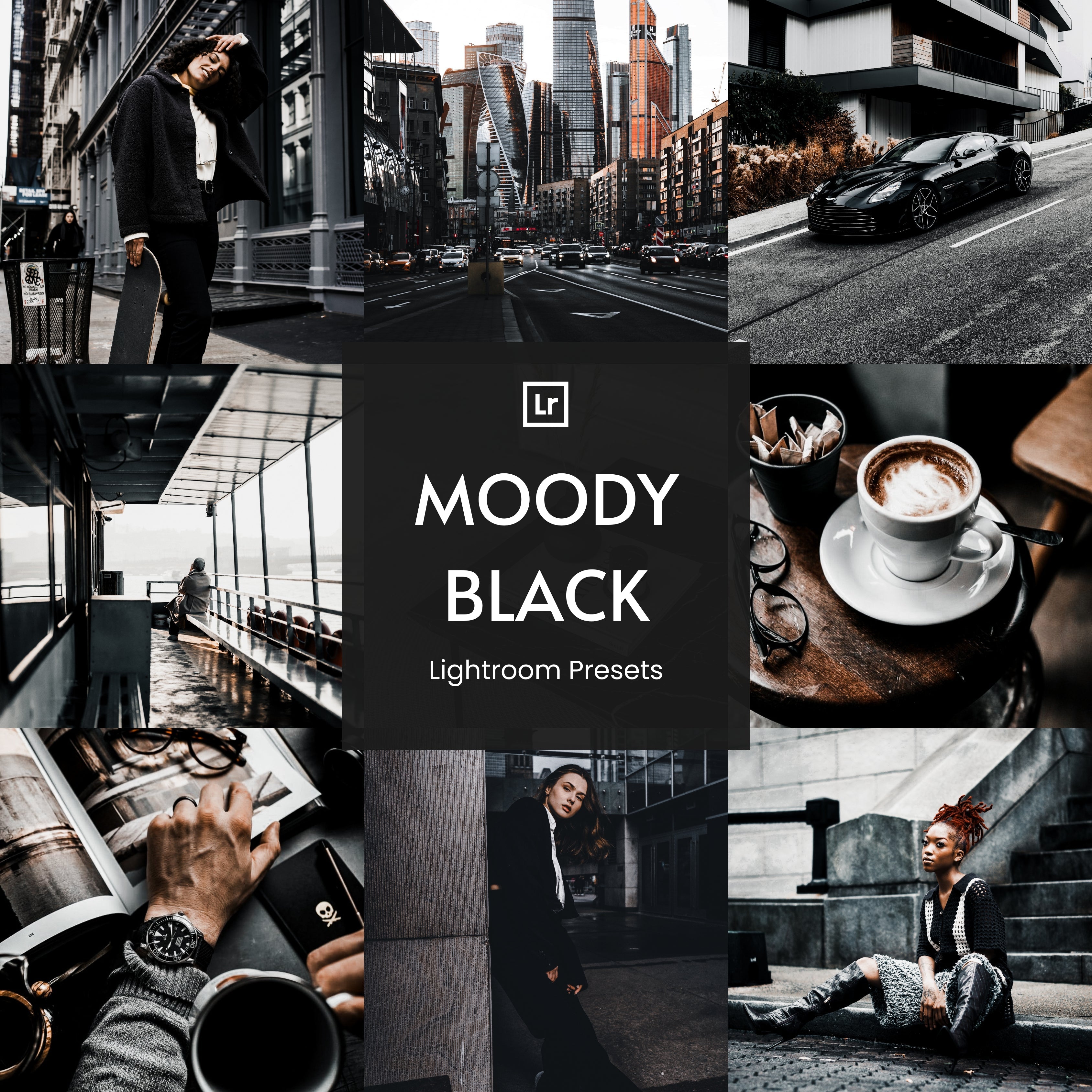 Moody Black Lightroom Presets – MEpresets